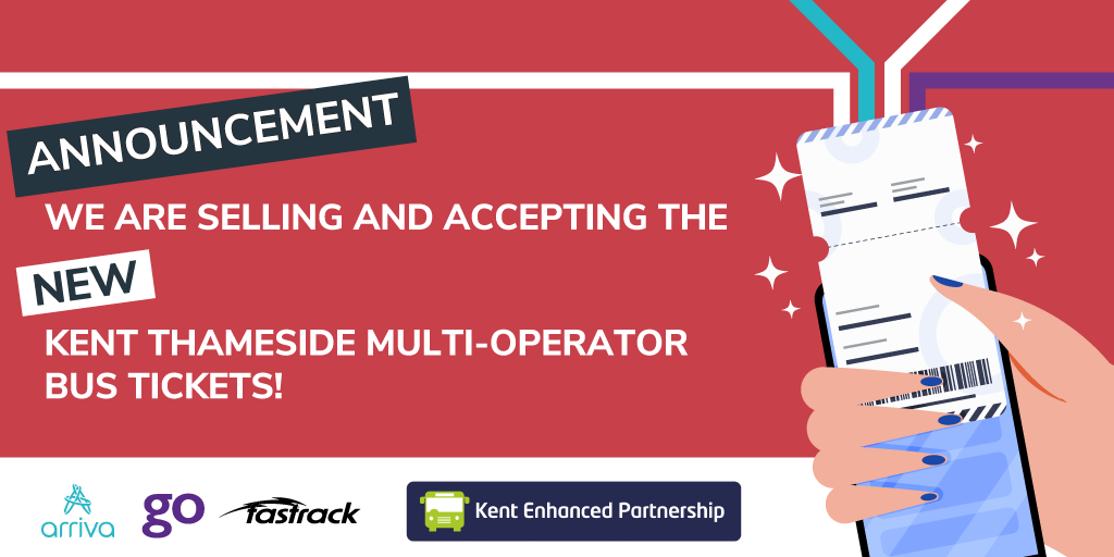 Kent Thameside Multi-Operator Bus Tickets - Fastrack